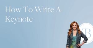 How to Write a Keynote
